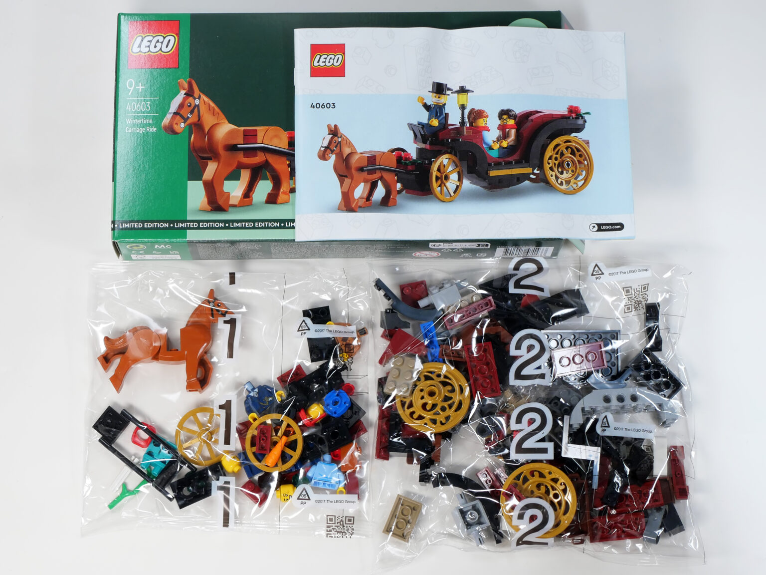 レゴ「40603 馬車の冬支度(冬の馬車旅)」レビュー(1) | レゴ系